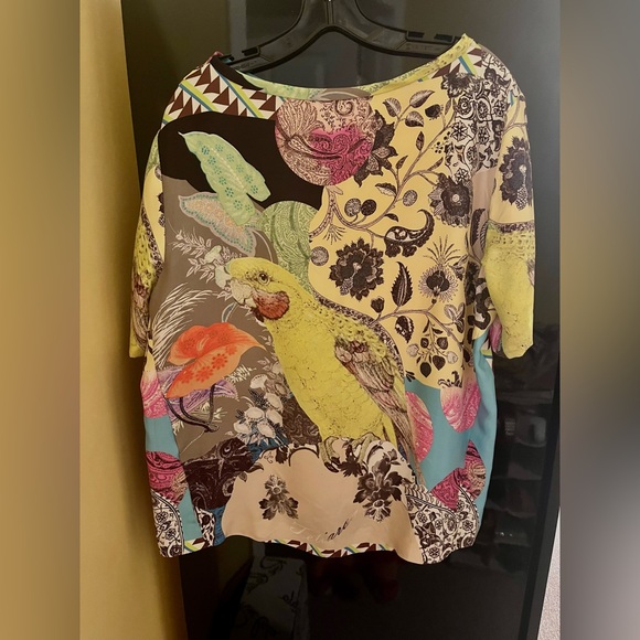 Etro | Tops | Etro Silk Blouse Size 46 European | Poshmark